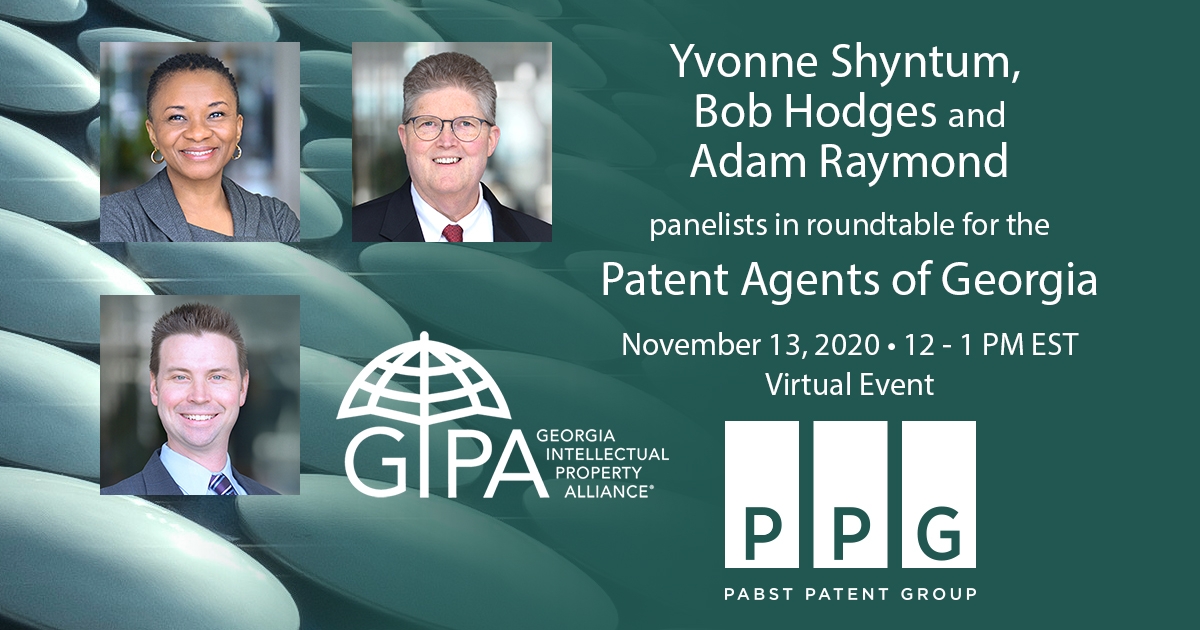 Pabst Patent Group LLP | Yvonne Shyntum, Bob Hodges and Adam Raymond ...